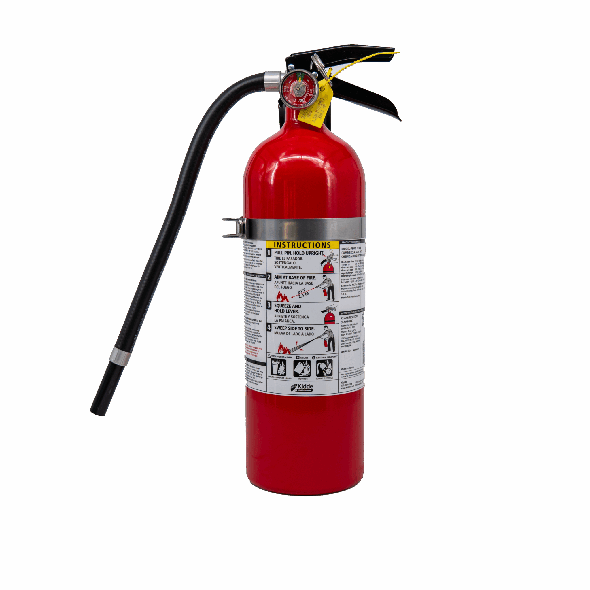 5lb Fire Extinguisher – Fenton Mobility