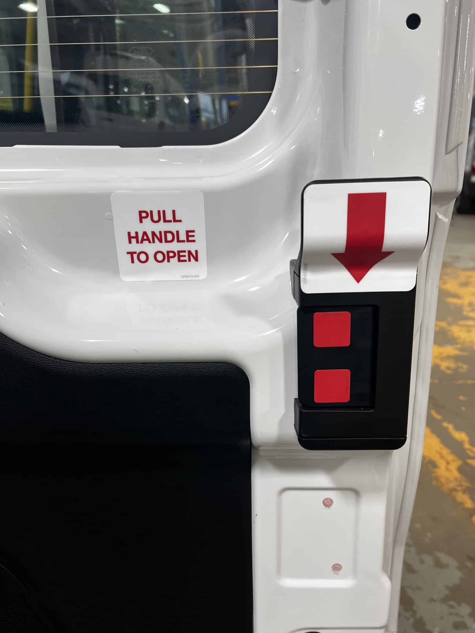Emergency Exit Door Sticker Kit – Fenton Mobility