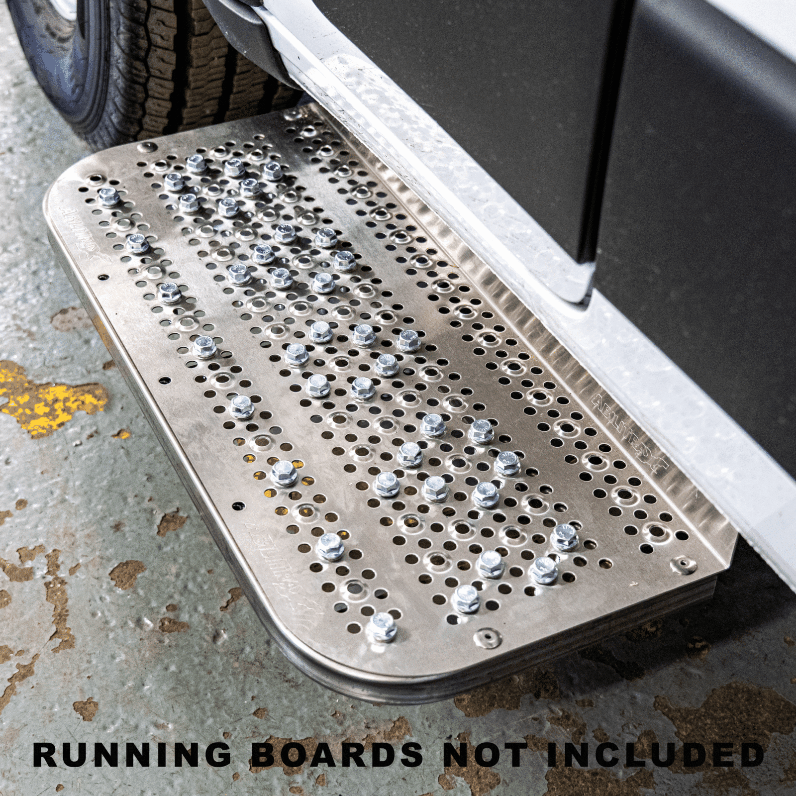 ProMaster Cargo Door Running Board Kit (Curbside or Streetside ...